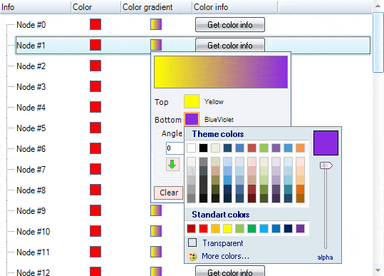 Screenshots - Flexible TreeView